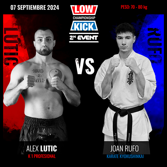 ENFRENTAMIENTOS DE MUCHO NIVEL PARA EL 7 DE SEPTIEMBRE | Low Kick ...
