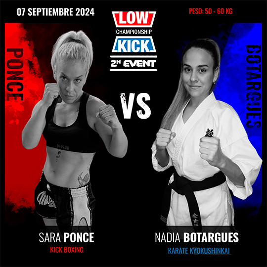 LAS CHICAS ENTRAN EN ESCENA EL 07 DE SEPTIEMBRE | Low Kick Championship